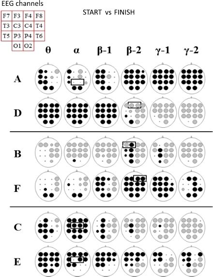 Changes In EEG Spectral Power Measurements In Performing Various Download Scientific Diagram