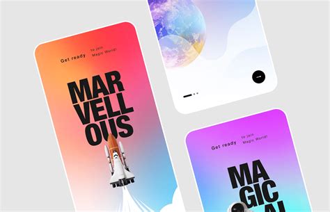 Onboarding Screens For Mobile Application On Behance