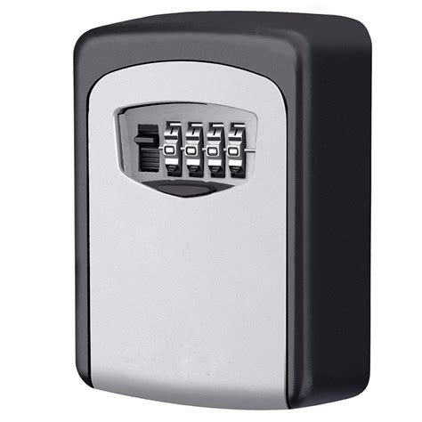 Safety Home Durable Storage Box Key Hider Digit Security Secret Code Lock Wall Mounted