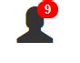 Html Glyphicon With Small Badge Stack Overflow
