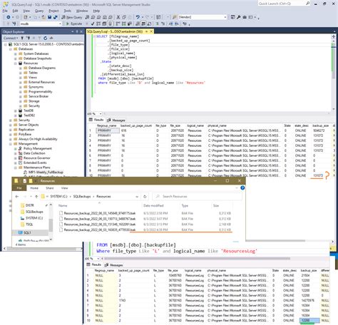 Backup Size Microsoft Qanda