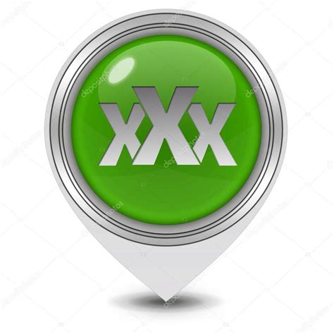 XXX Pointer Icon On White Background Stock Photo Iconsmaker