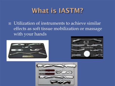 Iastm Scraping Techniques Flashcards Quizlet