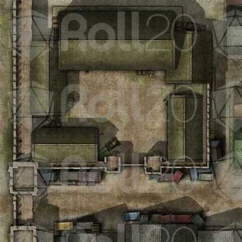 Heroic Maps Town Guard Barracks Roll20 Marketplace Digital Goods