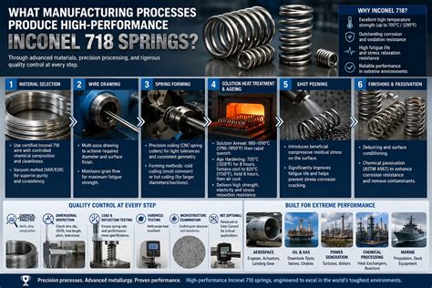 Custom Inconel 718 Springs High Temperature Corrosion Solutions