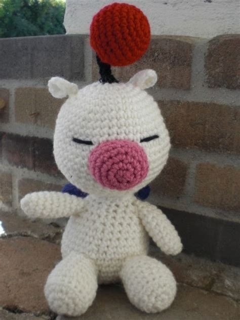 Moogle Pattern Amigurumi Crochet Doll Pdf Etsy