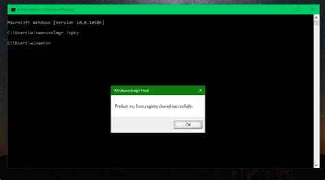 Remove Windows 10 Product Key From Registry And Protect It From Being Stolen