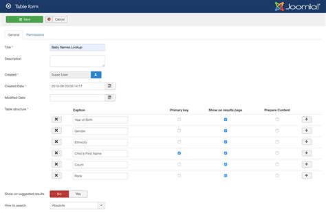 Jlex Lookup Joomla Sheet Extension Jlexart