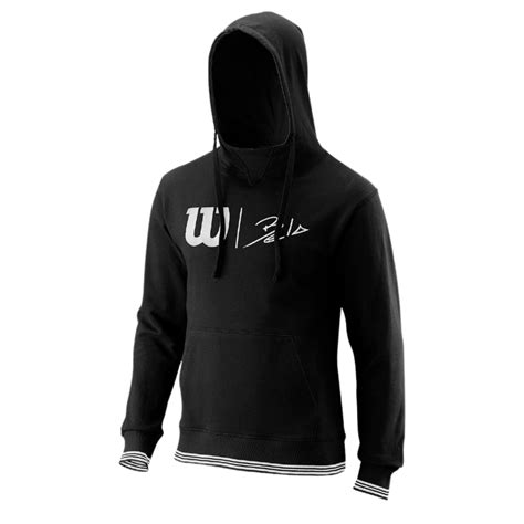 Sudadera Wilson Bela Negra Mundo Padel