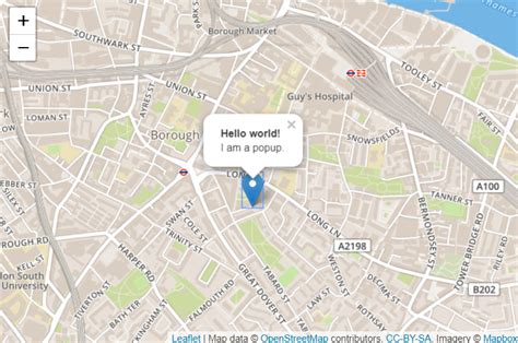 Leaflet Quick Start Guide Api