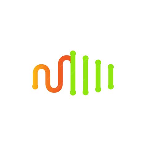Premium Vector Analog Digital Wave Lines Technology Logo Symbol Icon