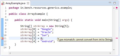 java 5 introduction to generics benchresources