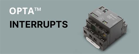 Getting Started With Interrupts On Opta Arduino Documentation