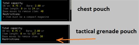 Tactical Grenade Pouch Doesnt Display Explicit Pocket Restriction