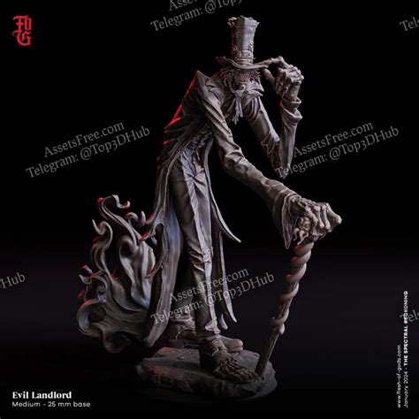 Enemy Evil Landlord 3d Print Model Download Free