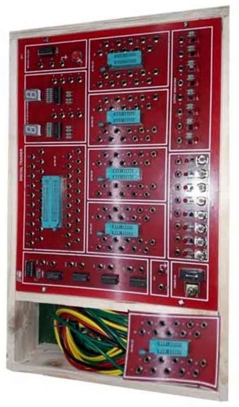 Analog Digital Trainer Zif Socket For Laboratory Model Name Number