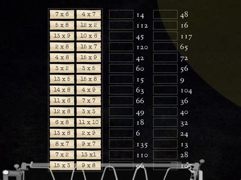 Random Multiplication Match Up