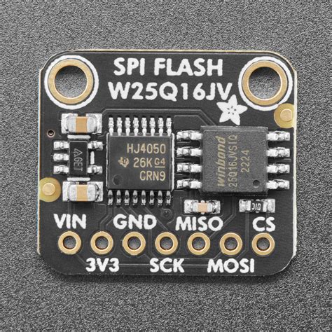Adafruit Spi Flash Breakout W25q16 16 Mbit 2 Mbyte