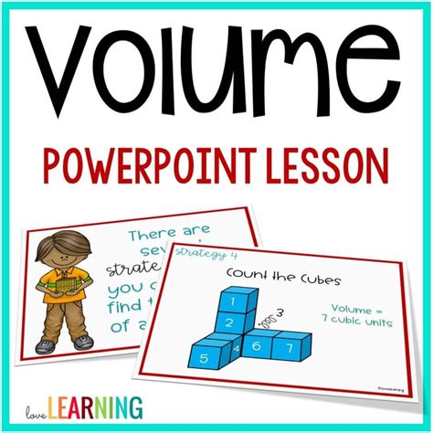 Volume Of Rectangular Prisms And Composite Figures Slides Lesson
