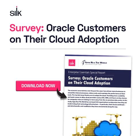 Marija Ristik On Linkedin Survey Report Oracle Customers On Their Cloud Adoption Silk
