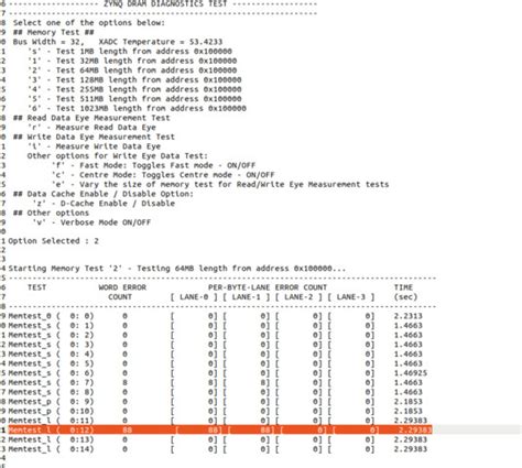 Boot Stuck For Zynq 7010 At Dram