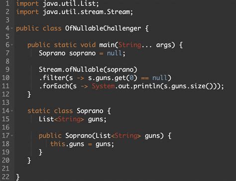 Soprano OfNullable Stream Java Challenge Foojay