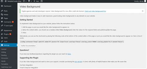 Best Wordpress Video Background Plugins How To Add In A Website Templatetoaster Blog