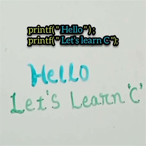 Lets Learn C Printf Part 1 In Hindi Youtube
