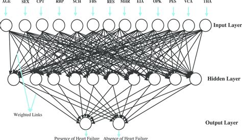 schematic diagram of the ann predictor for hf risk prediction