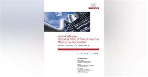 Get Reliable Flow Meter In Situ Calibration Results Processing Magazine