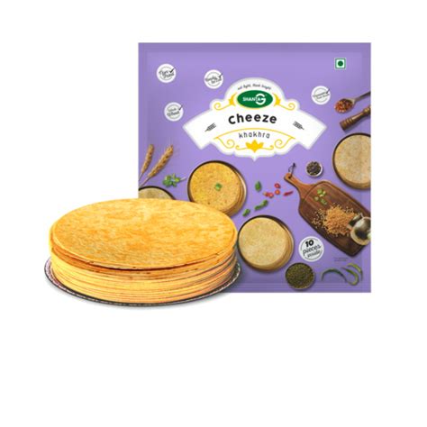 Shanta G Khakhra Round Cheeze 200g Healthy Foody