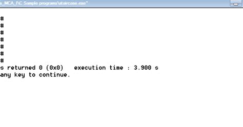 codelybrary c program to draw staircase
