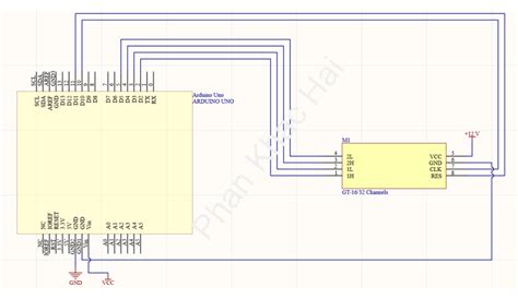 A Simple Test Arduino Controlling A 1632 Multiplexer Phan Khac Hai