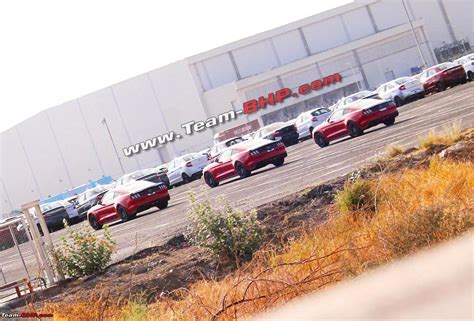 First Batch Of Ford Mustangs Spied In India