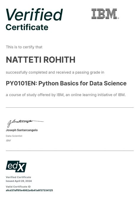Rohith Natteti On Linkedin Datascience Python Continuouslearning Professionaldevelopment