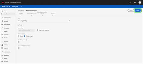 Merge Policies Ui Guide Adobe Experience Platform