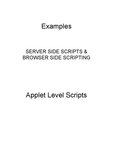 Examples Escript Pdf Parameter Computer Programming Information