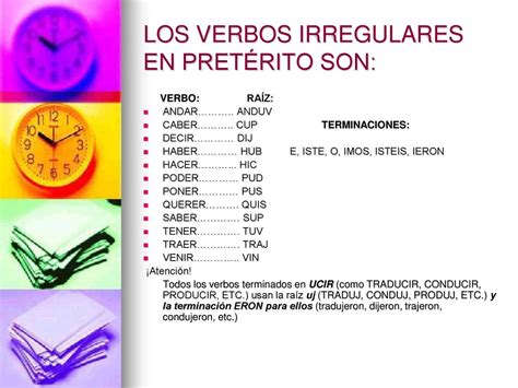 El PretÉrito Conjugaciones Ppt Descargar