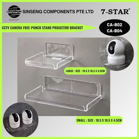 7 Star Camera Stand Small Large Free Punch Projector Bracket Monitoring Stand Cctv Holder