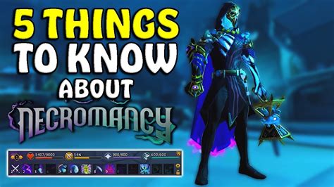 5 Things You Should Know About Necromancy Runescape 3 Youtube