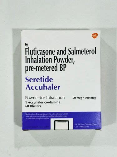 Fluticasone And Salmeterol Inhalation Powder Strength 50050 Mcg At