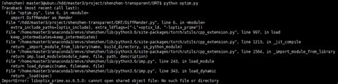 An Error About Optix Issue 2 Lvjiahui DRT GitHub