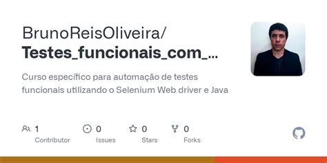 Github Brunoreisoliveiratestesfuncionaiscomseleniumwebdriverdo