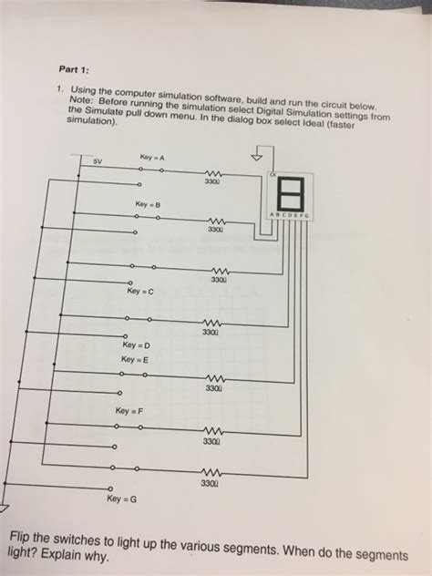 Solved Part 1 1 Using The Computer Simulation Software