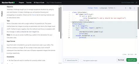 30daysofcode Hackerrank Python Problemsolving Exceptionhandling Raghunath Jillella