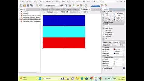 Materi Tampilan Login Di Neatbeans Youtube