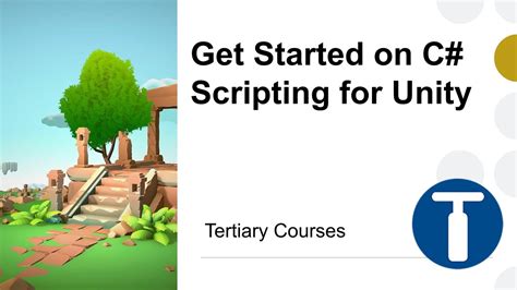 Get Started On C Scripting For Unity YouTube