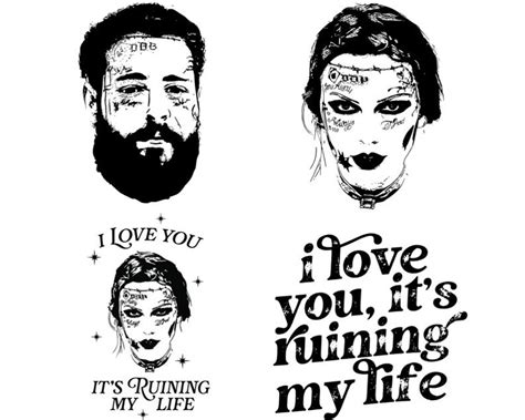 Taylor Post Malone Fortnight Tattoo Swiftie Png File Taylor Tortured Poets Department Design I
