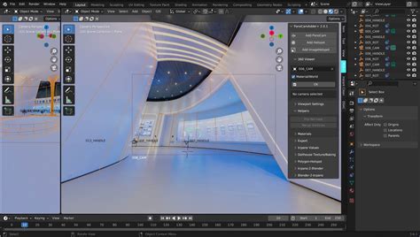 use the panorama shot in blender panocamadder ⁠⁠⁠⁠⁠⁠⁠ for a 3d