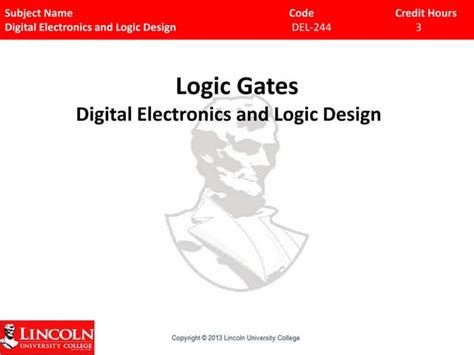 Chap Iii Logic Gates Ppt